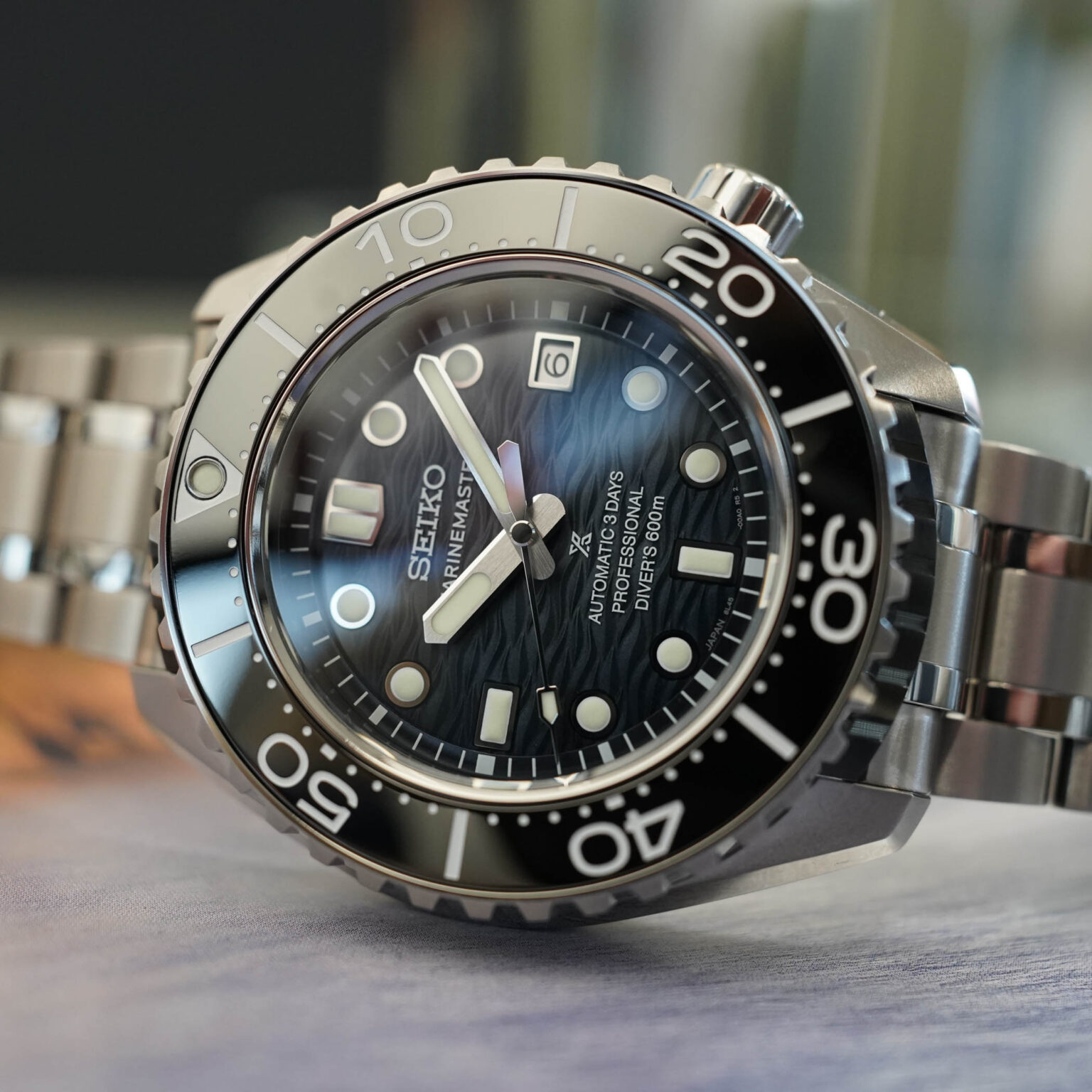 First Look: The Seiko Prospex Marinemaster Professional Titanium SLA081