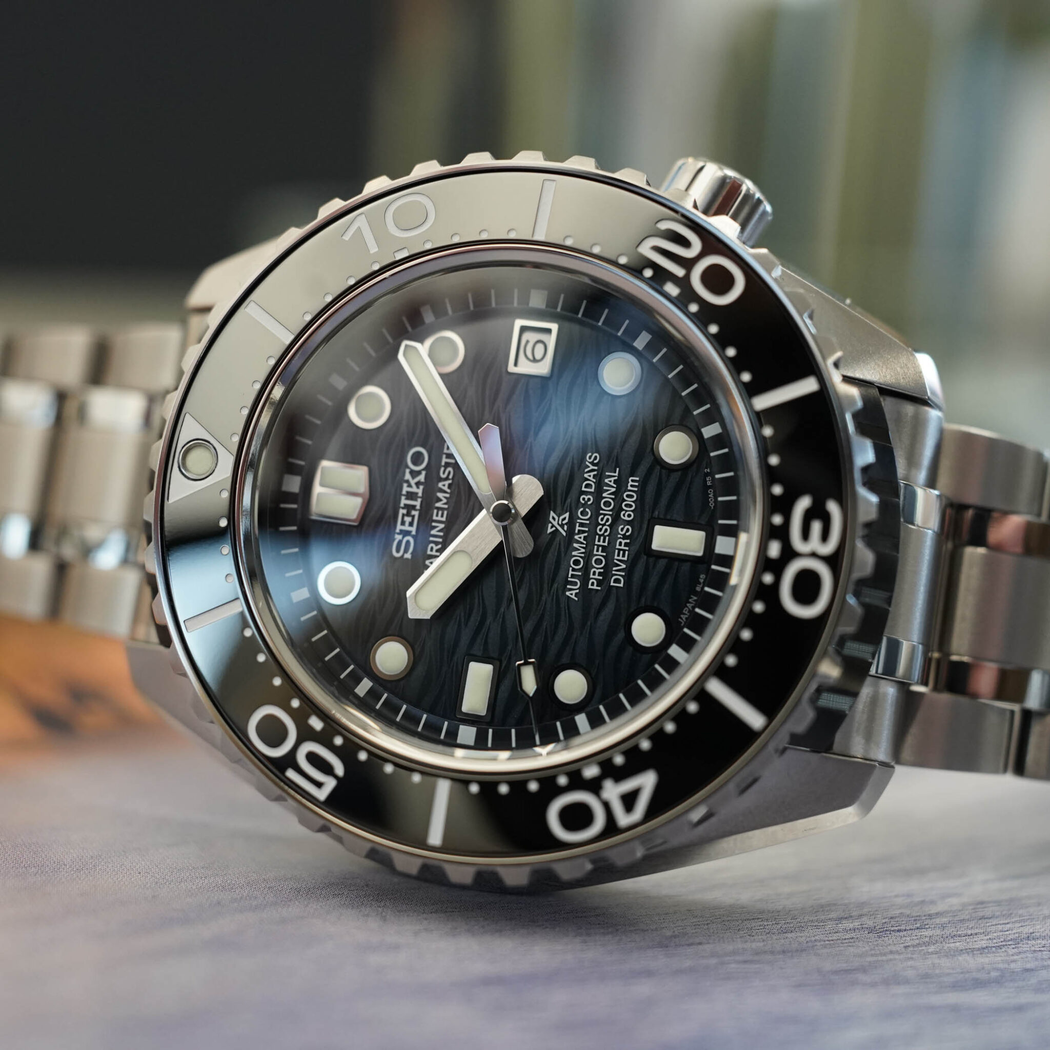 First Look: The Seiko Prospex Marinemaster Professional Titanium SLA081