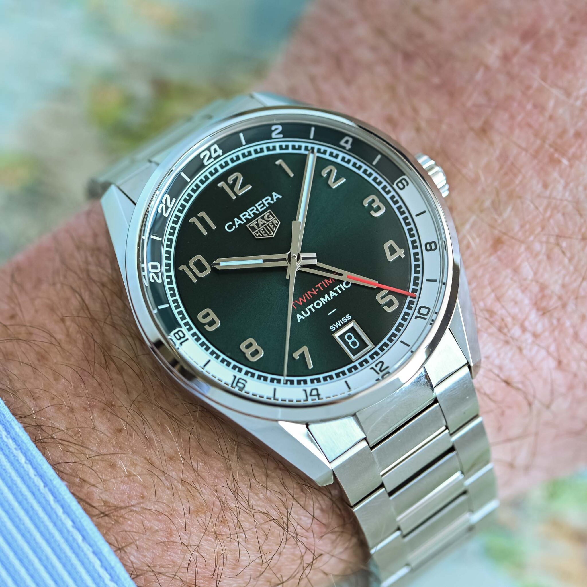 First Look: TAG Heuer Refreshes its Carrera Day-Date and Carrera Twin-Time Models