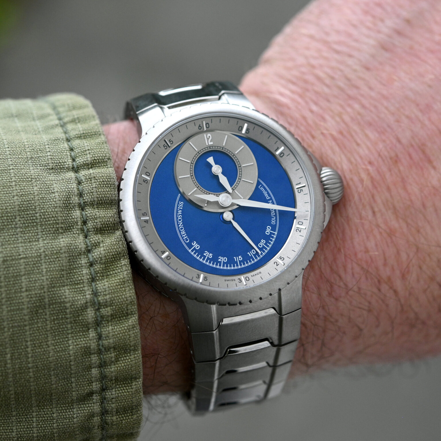 Hands-on: The New Chronoswiss Pulse One Blue