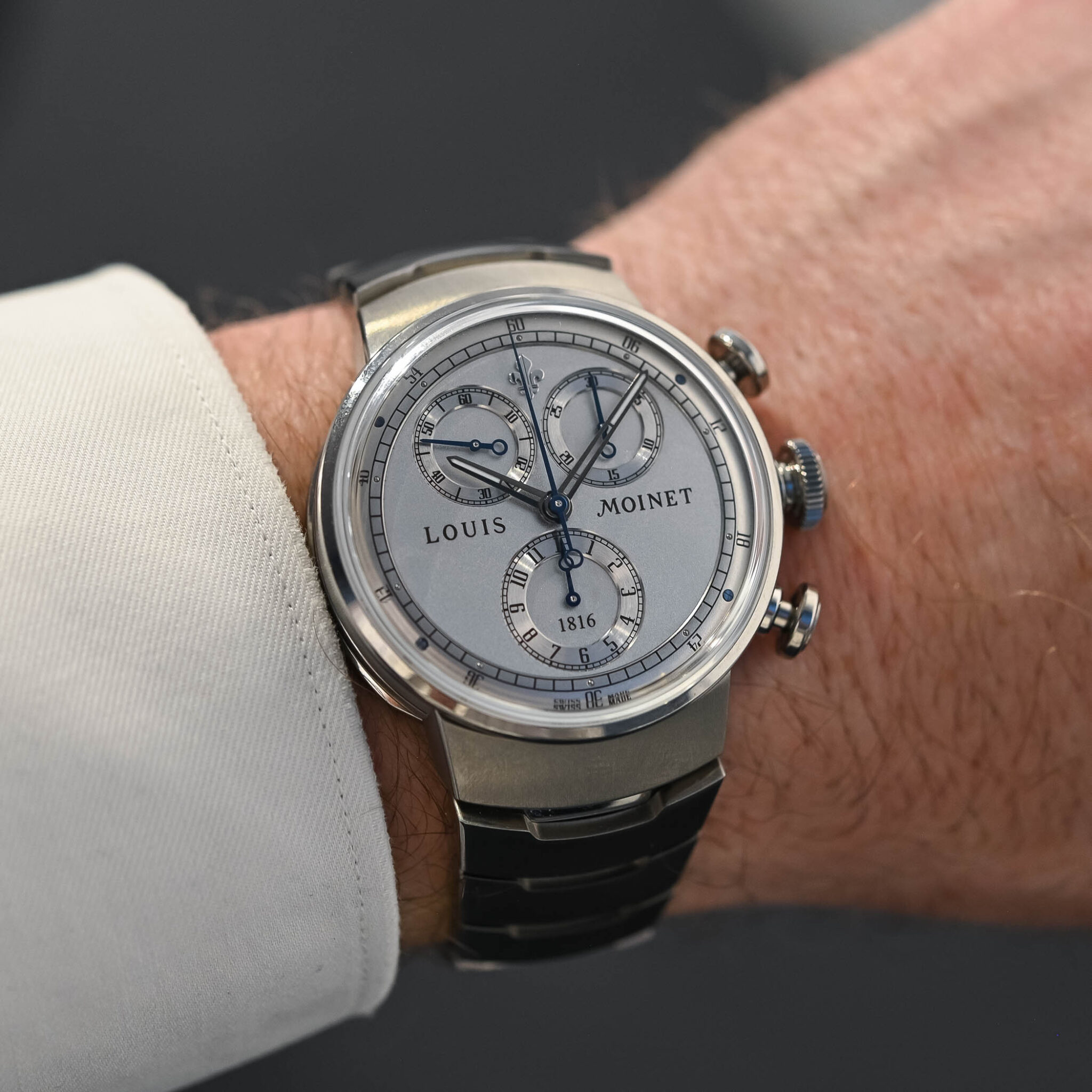 First Look: The Louis Moinet 1816 Chronograph, Tribute to the Compteur ...