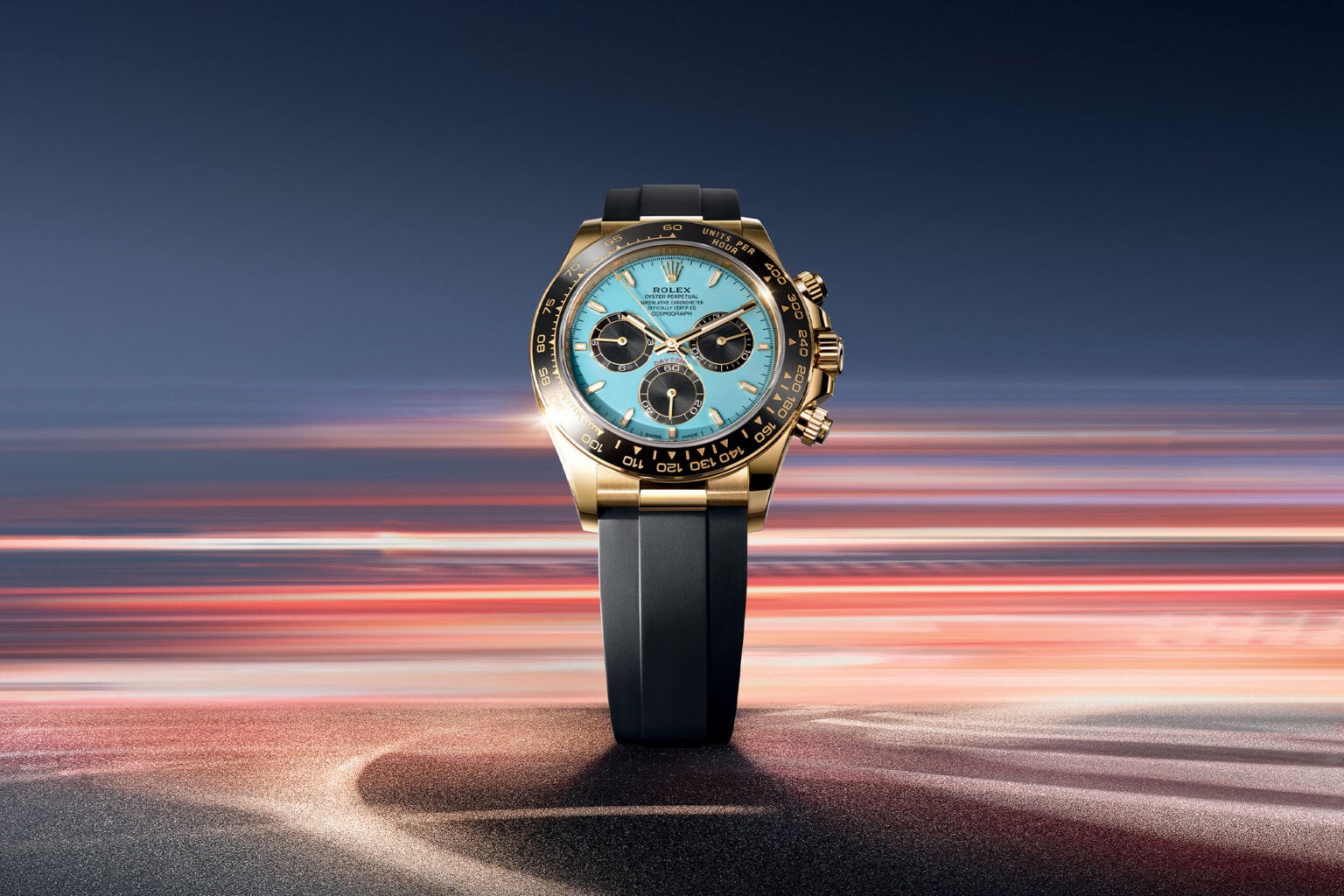 Introducing: The Rolex Daytona Yellow Gold with Turquoise Blue Lacquer Dial