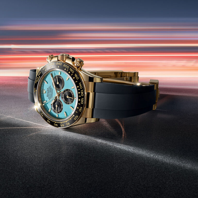 Introducing: The Rolex Daytona Yellow Gold with Turquoise Blue Lacquer Dial