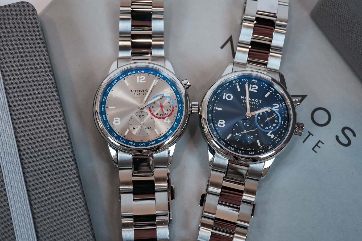 Hands-On: The Nomos Club Sport Neomatik Worldtimer