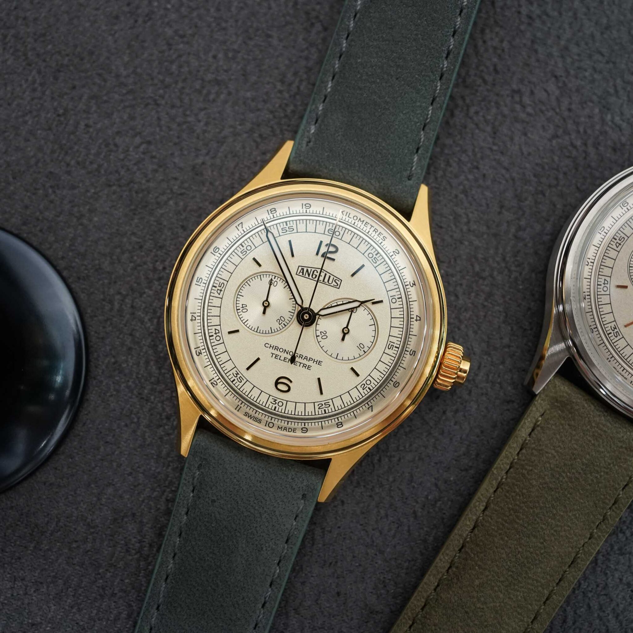 Hands-On: The Appealing Angelus Chronographe Télémètre Monopusher