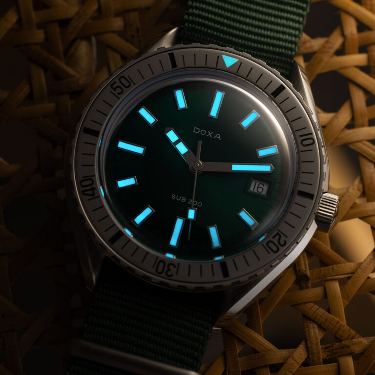 Introducing: The New Polished Steel Bezel Versions of the Doxa Sub 200
