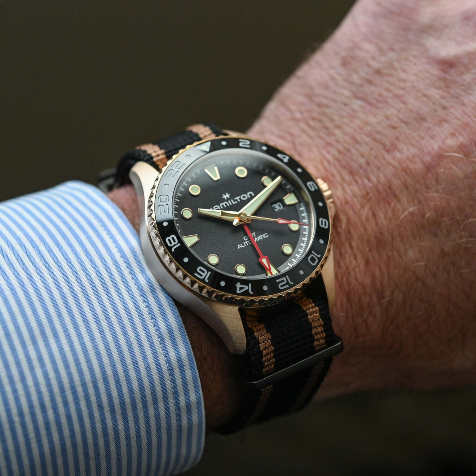 First Look: The New and Accessible Hamilton Khaki Navy Scuba Auto GMT