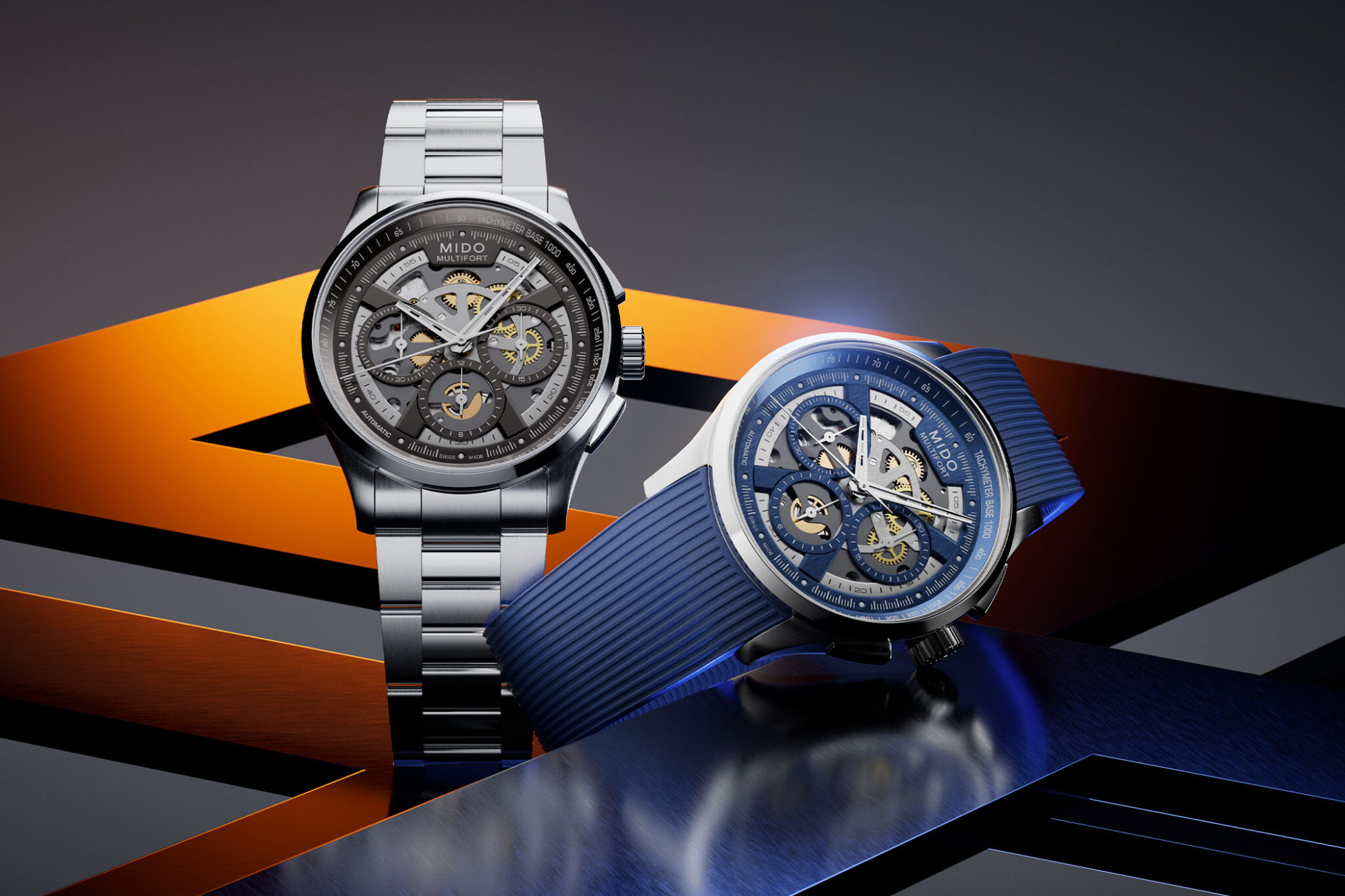 Introducing: The new Mido Multifort Skeleton Chronograph