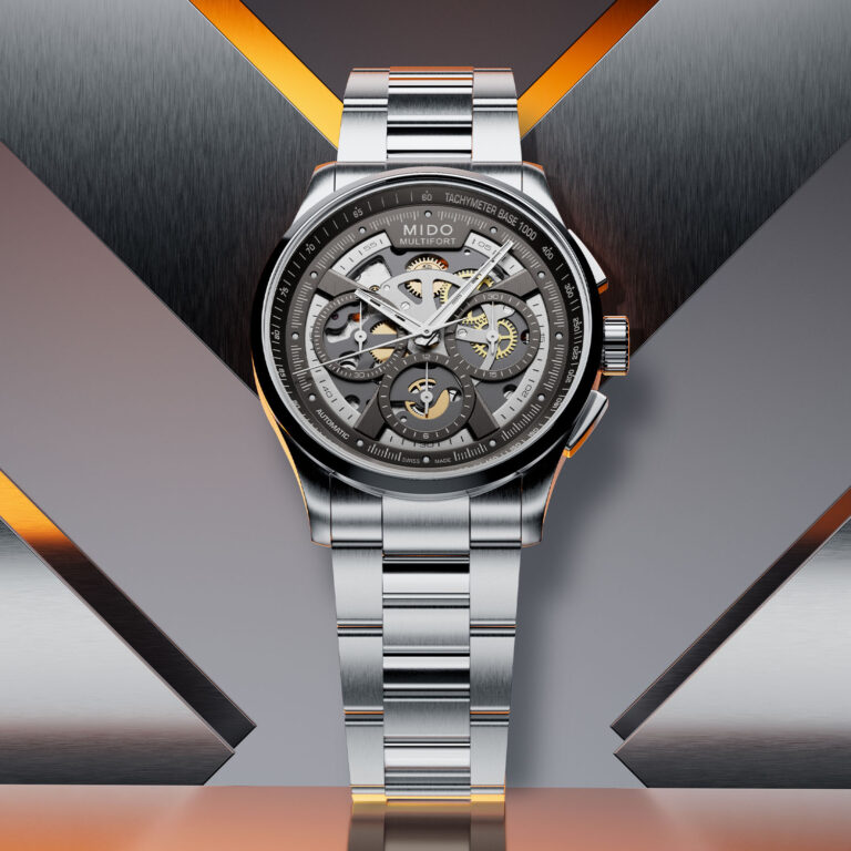 Introducing: The new Mido Multifort Skeleton Chronograph