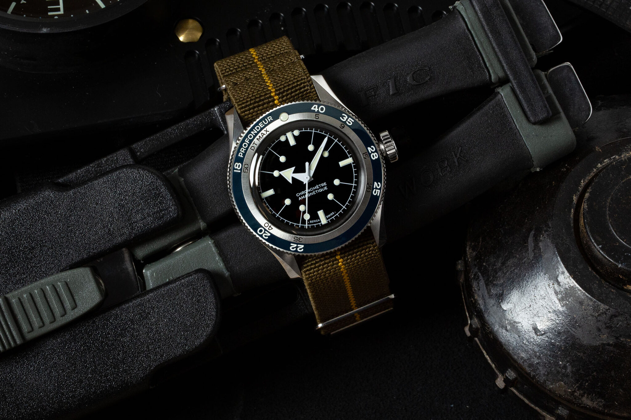 Introducing: The Serica 5303 PLD "Plongeur Démineur" Dive Chronometer