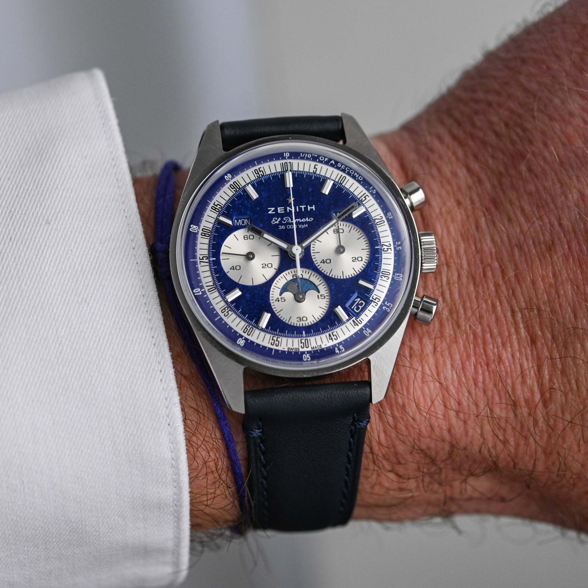 First Look: The New Zenith Chronomaster Original Triple Calendar Lapis ...