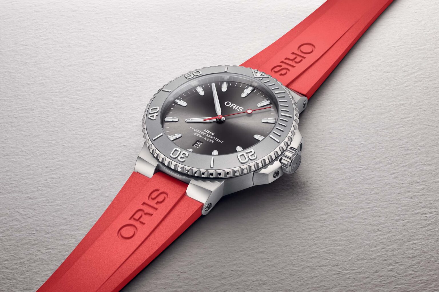 Introducing: The Return of the Oris Aquis Date Relief, with Textured Bezel