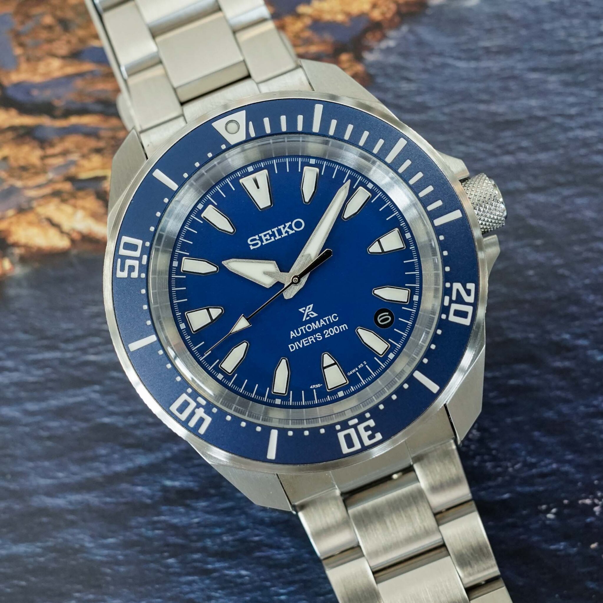 First Look: The New All-Blue Seiko Prospex 200m Diver Samurai SRPL53