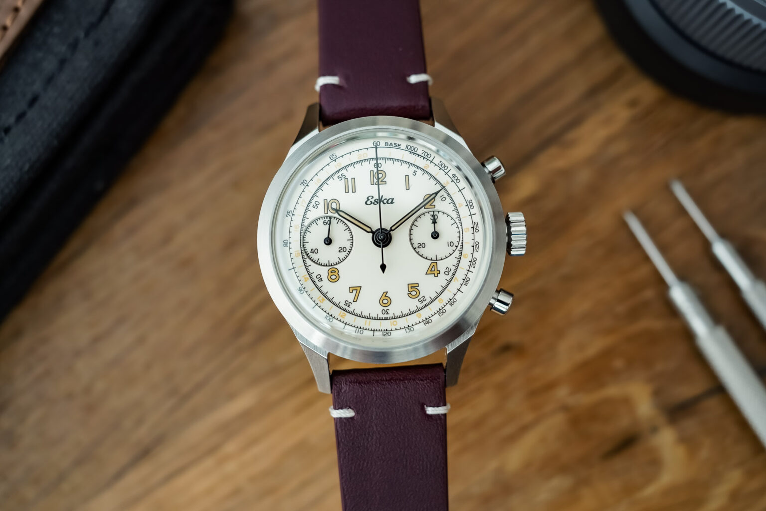 First Look: The New, Vintage-Inspired Eska Heritage Chronograph