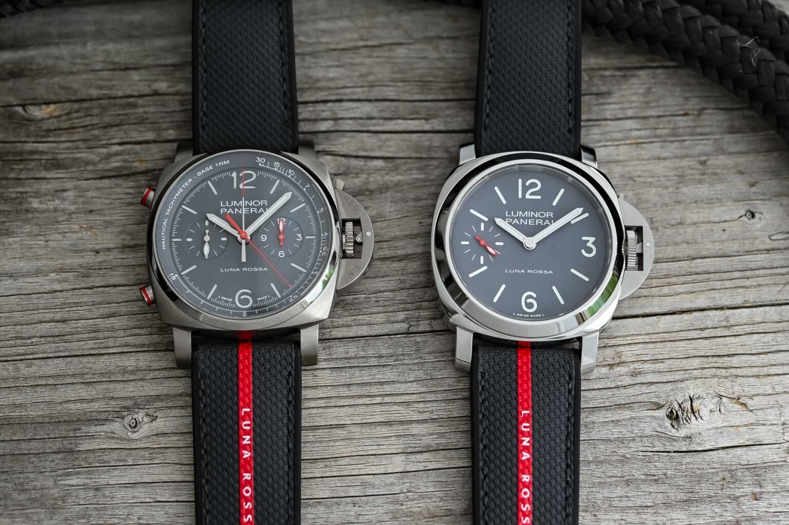 First Look: The New Panerai Luminor Luna Rossa PAM01653 and PAM01654