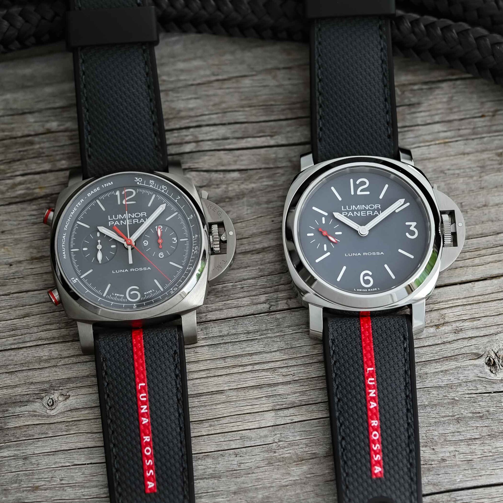First Look: The New Panerai Luminor Luna Rossa PAM01653 and PAM01654