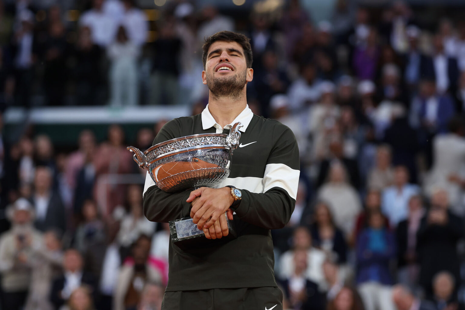 Spotted: Carlos Alcaraz, Winner of Roland Garros 2025, With the ...