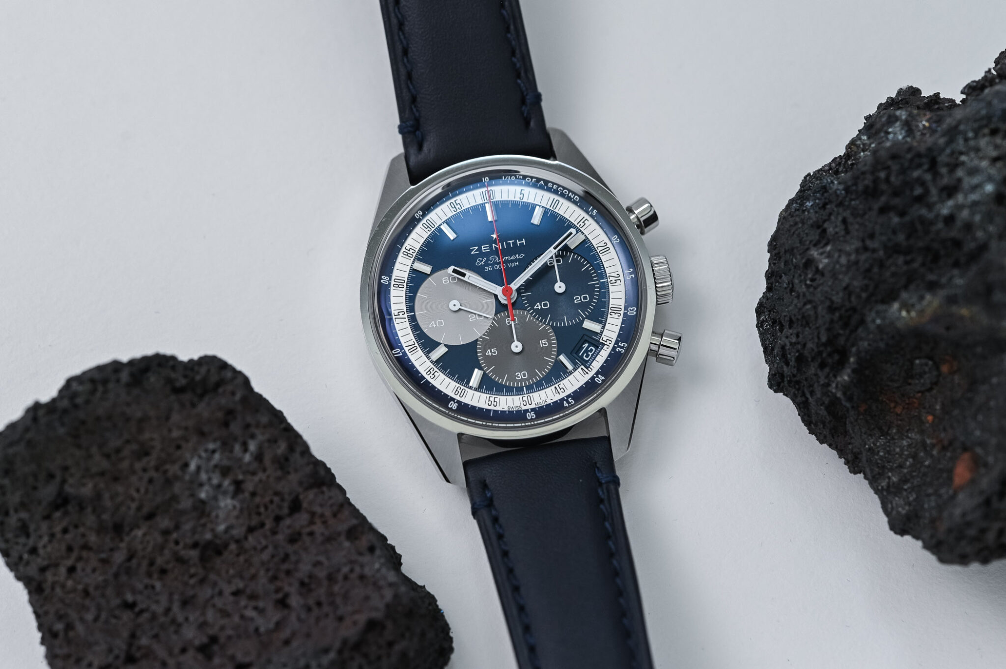 First Look: The Zenith Chronomaster Original now with Blue Dial