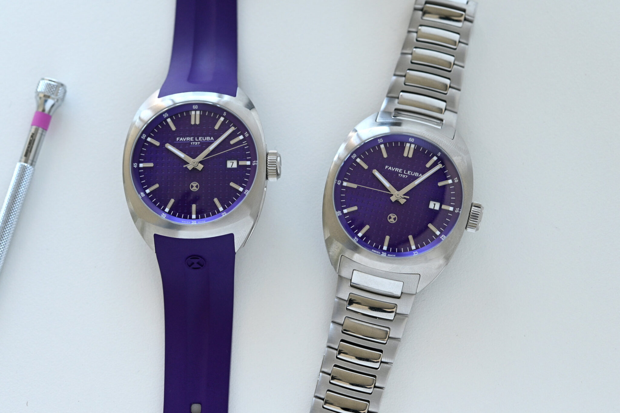 First Look: The New Favre Leuba Chief Date Royal Purple