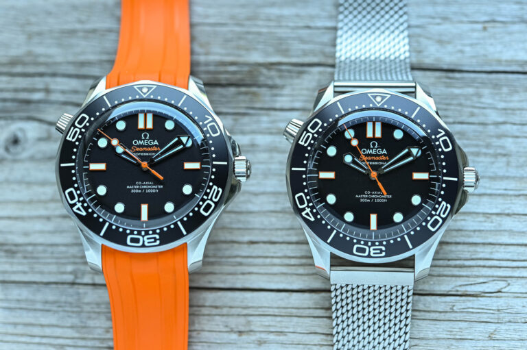 First Look: The Omega Seamaster Diver 300M No-Date Turns Orange (Incl ...