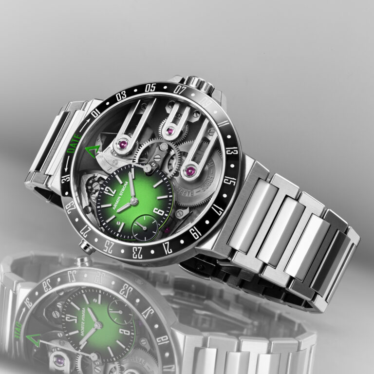 Introducing The Armin Strom Orbit Lime Green & Ice Blue