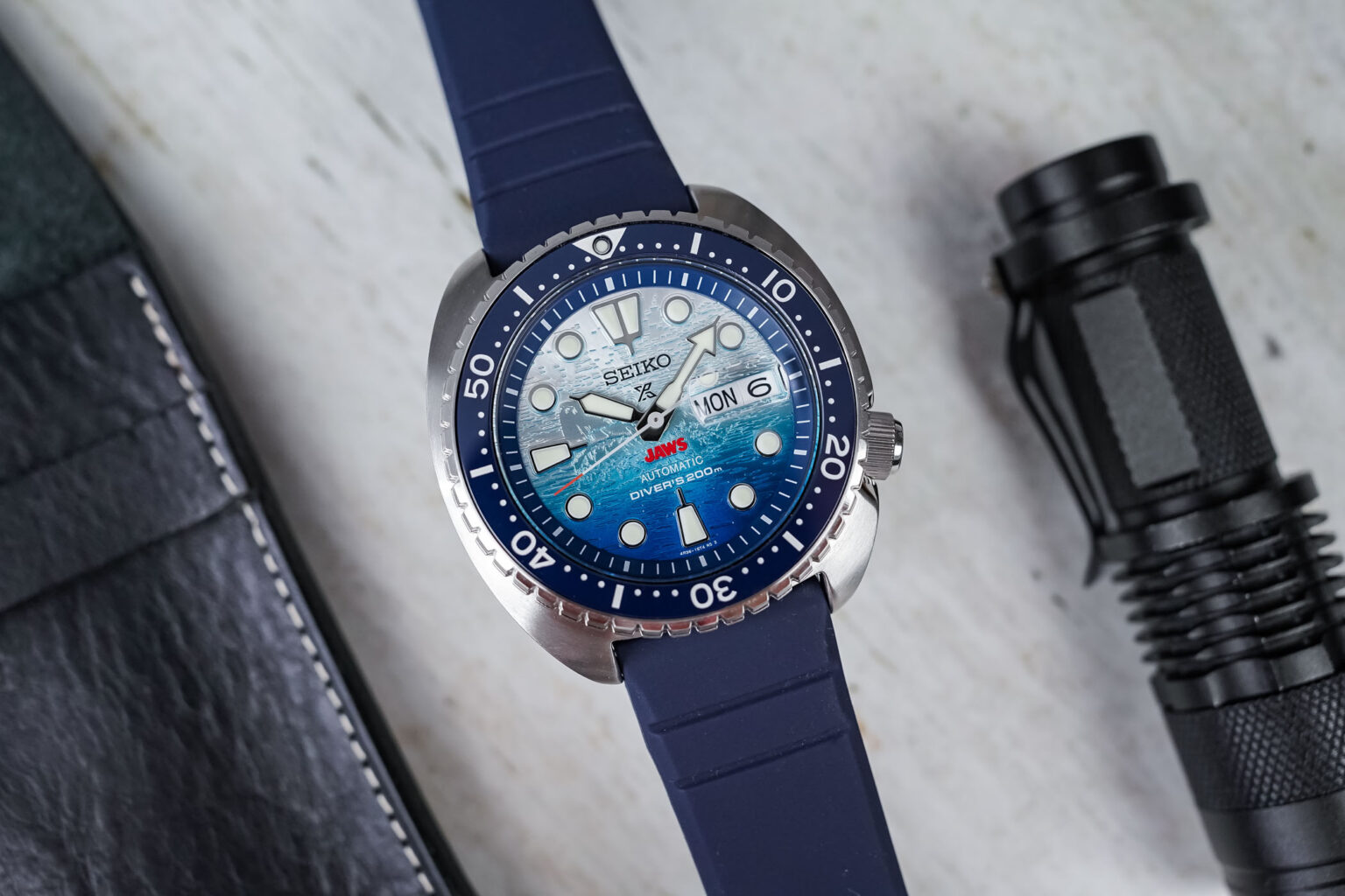 First Look: Seiko Celebrates 50 Years of "Jaws" with the Prospex King ...