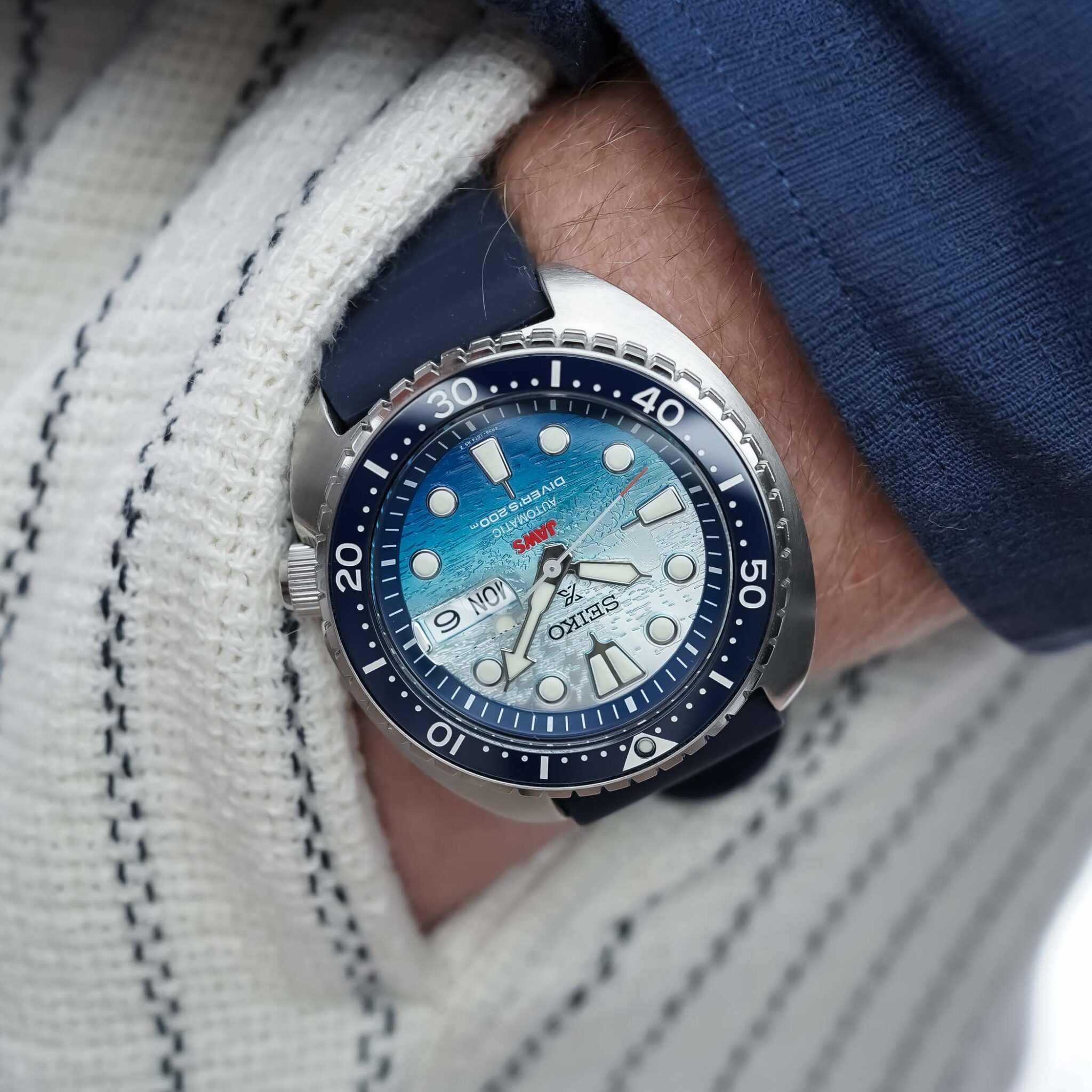 First Look: Seiko Celebrates 50 Years of "Jaws" with the Prospex King ...