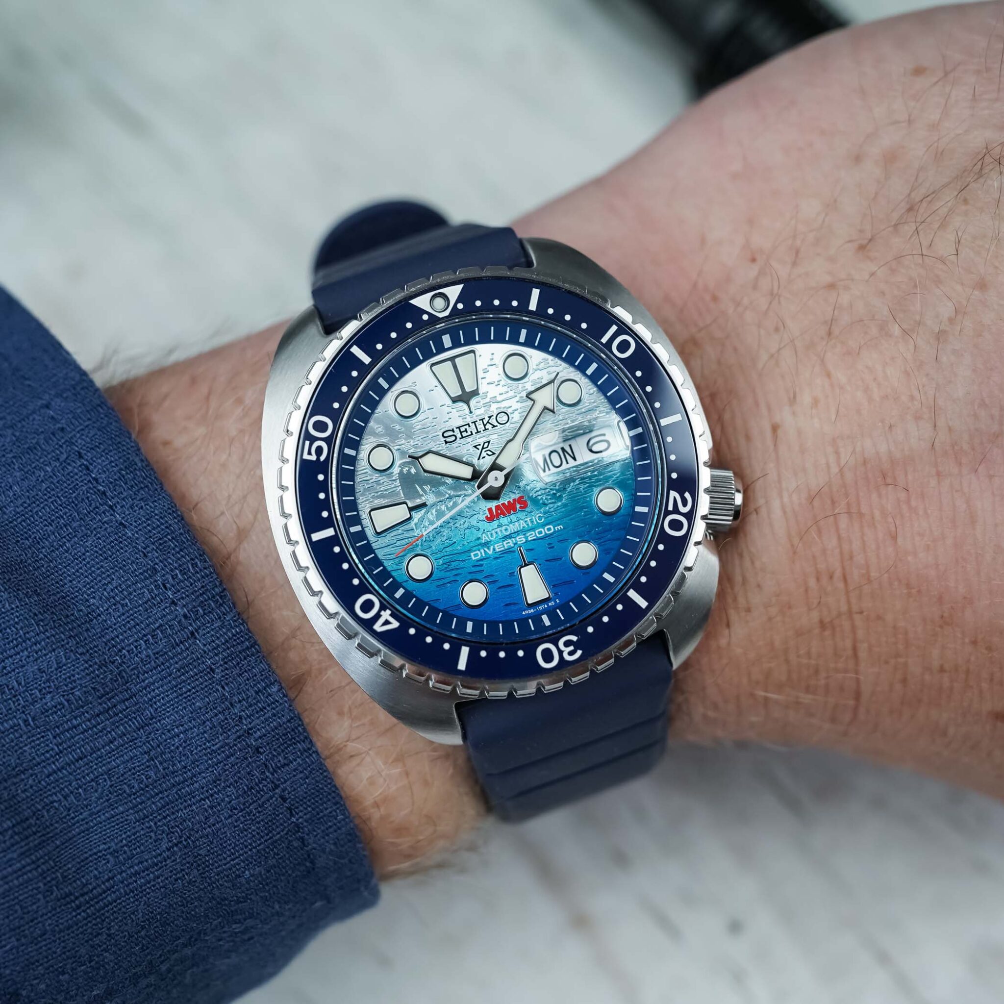 First Look: Seiko Celebrates 50 Years of "Jaws" with the Prospex King ...