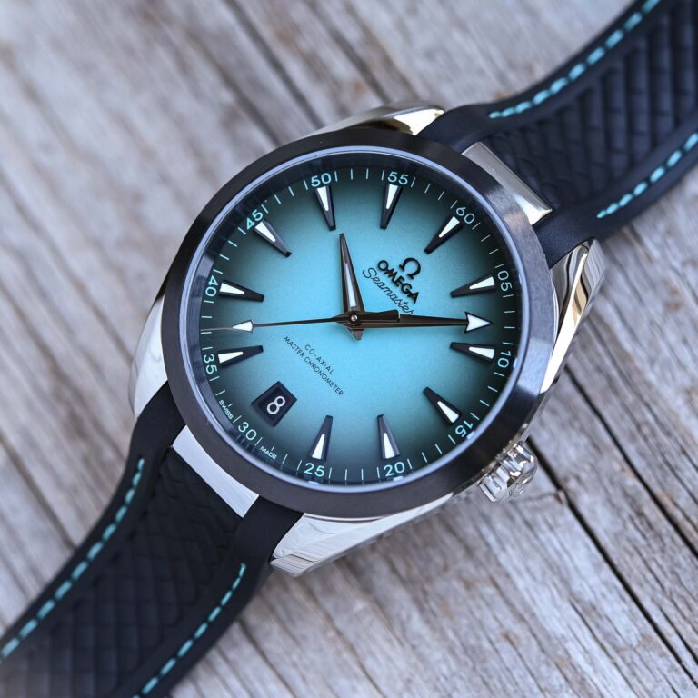 First Look: Omega Launches Two New Seamaster Aqua Terra Turquoise with ...
