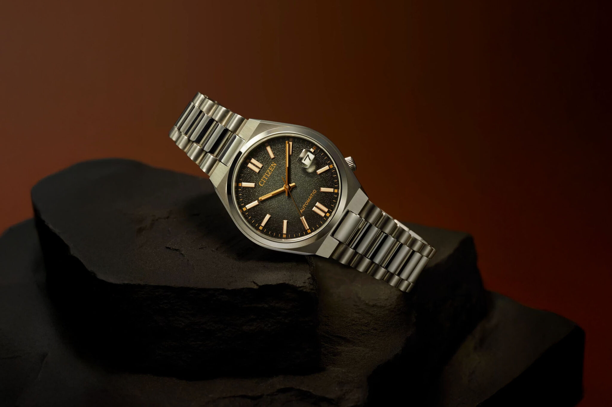 Introducing: The new Citizen Tsuyosa 37mm Time Slip with Smoked Black Dial