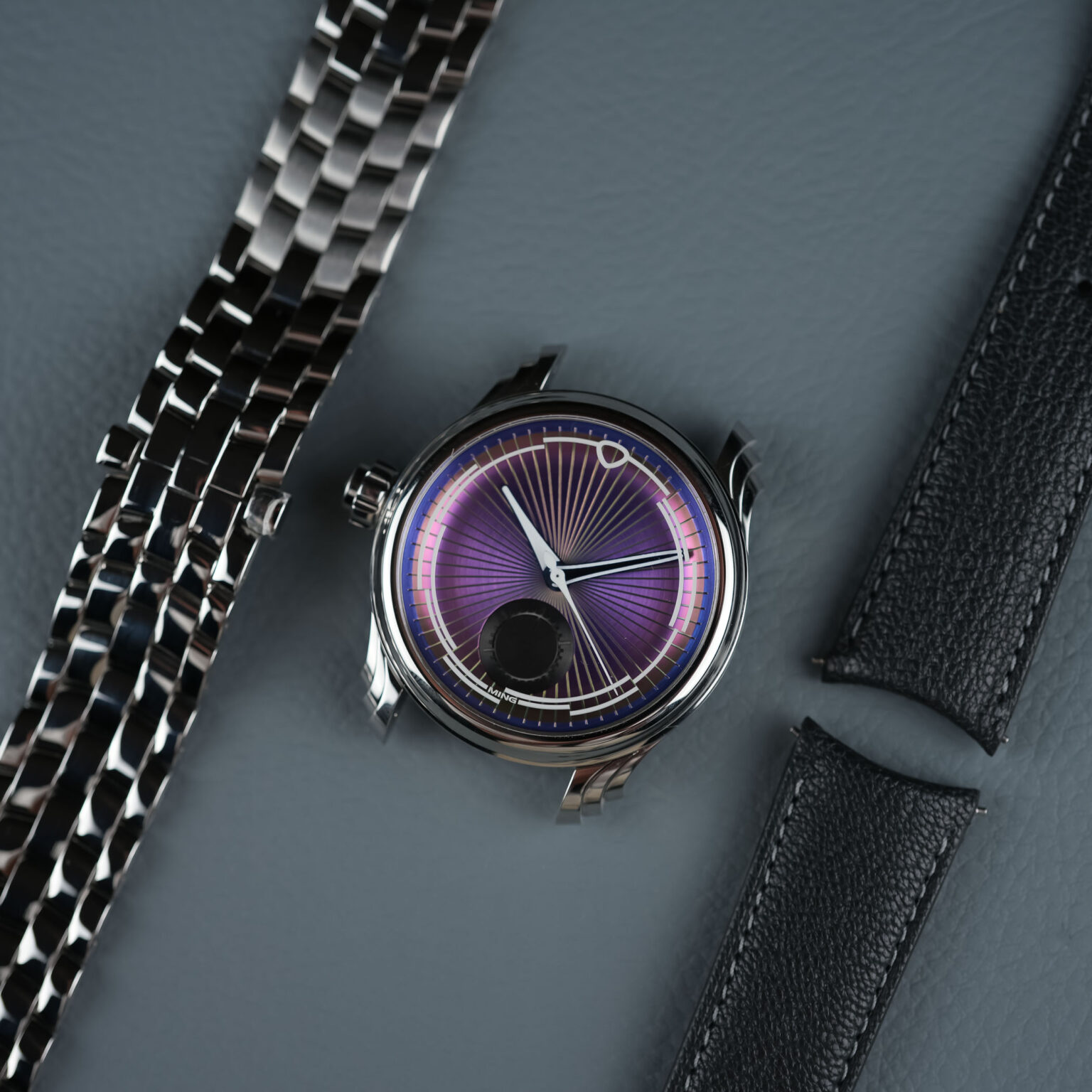 First Look: The Ming 57.04 Iris, A Destro Monopusher Chronograph ...