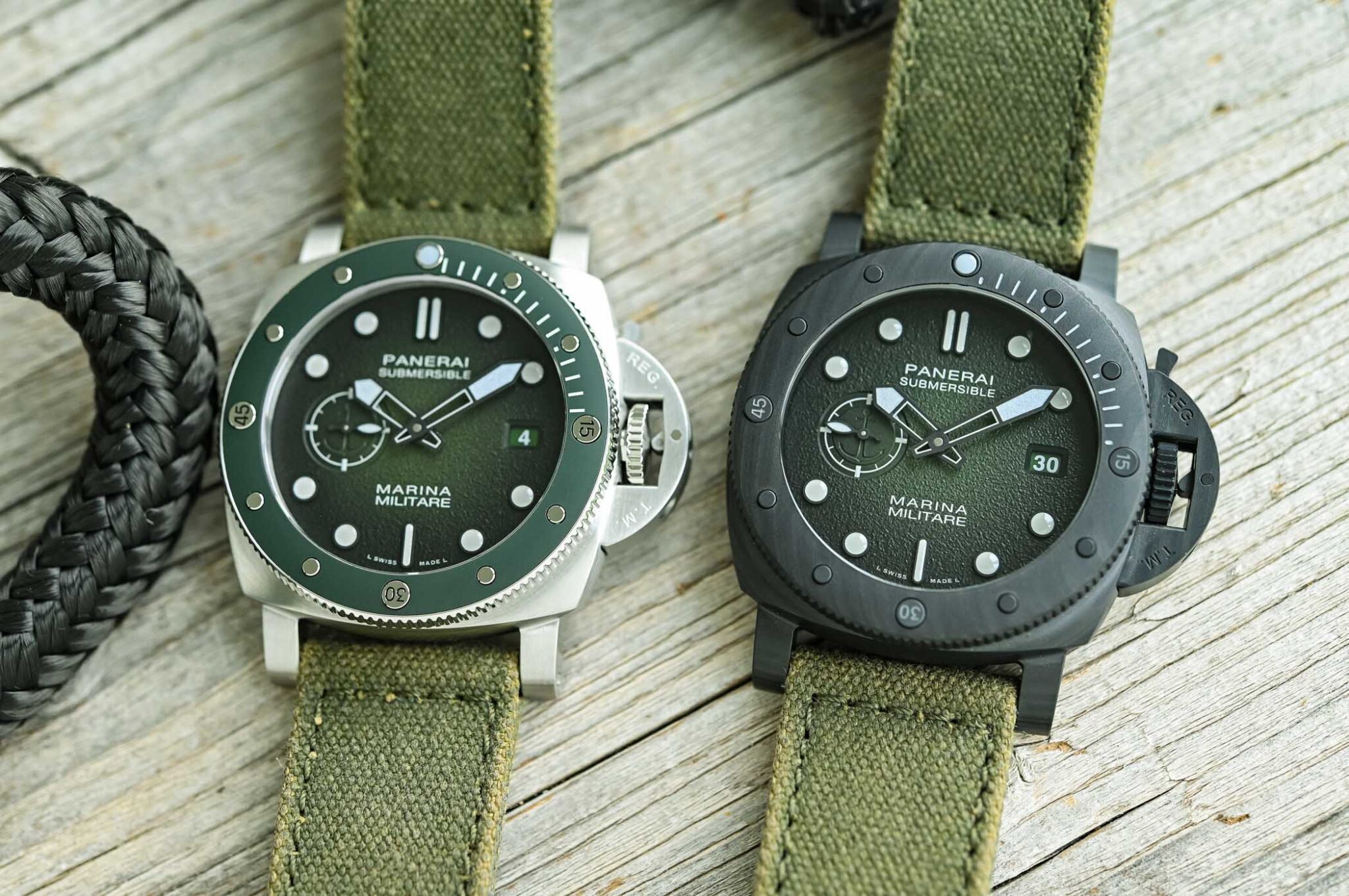 First Look: The new Panerai Submersible Marina Militare PAM01697 and ...