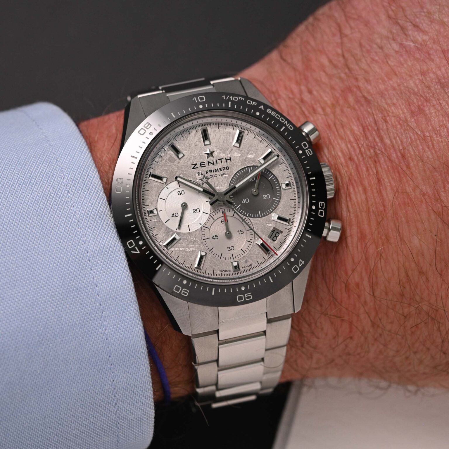 First Look: The new Zenith Chronomaster Sport Meteorite