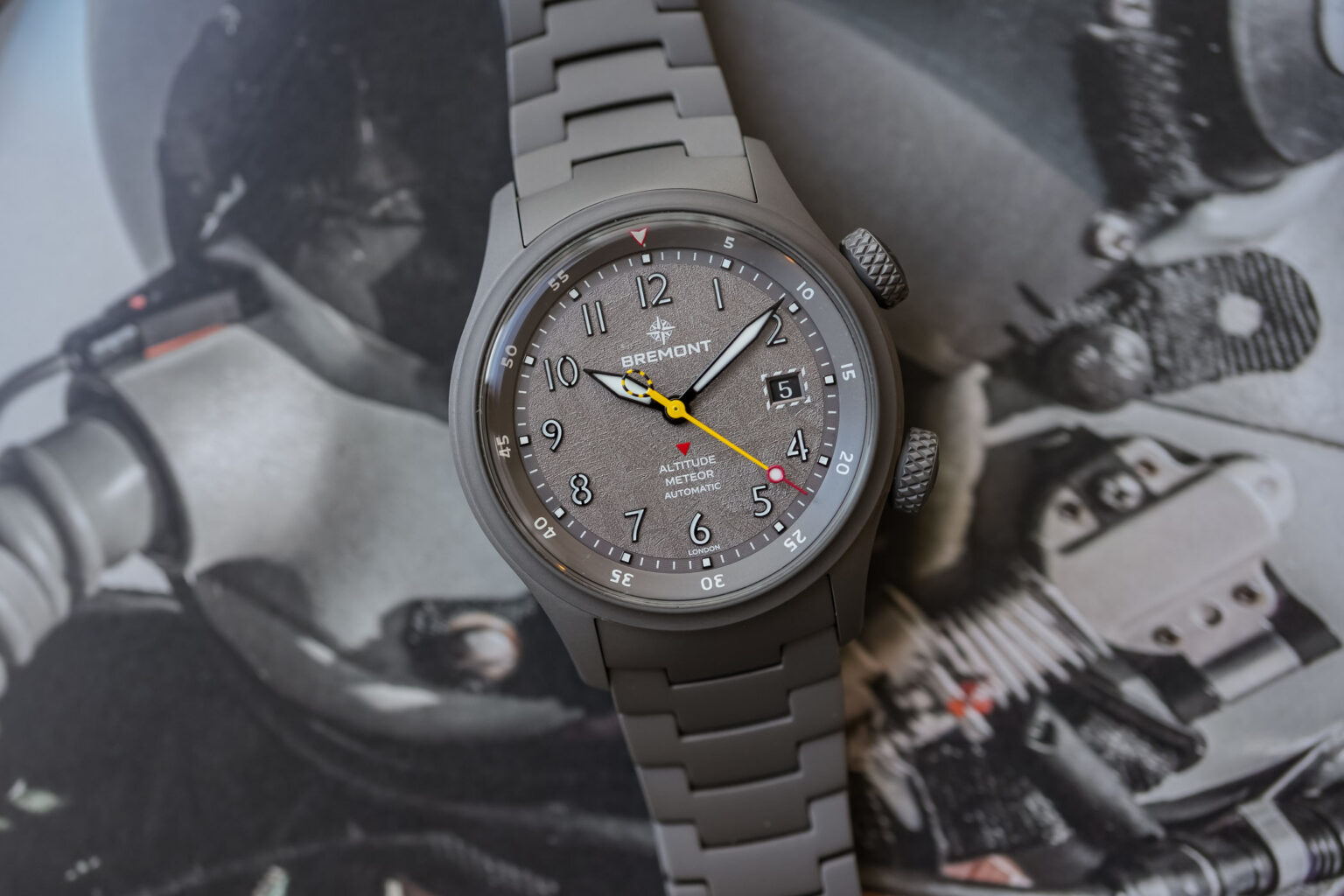 First Look: The new Bremont Altitude MB Meteor Stealth Grey