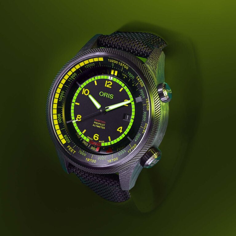 Introducing: The Oris x Bamford ProPilot Altimeter Mission Control
